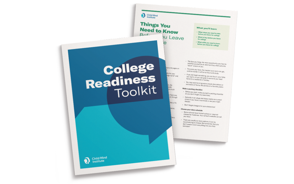 Resources for College Kids - Child Mind Institute