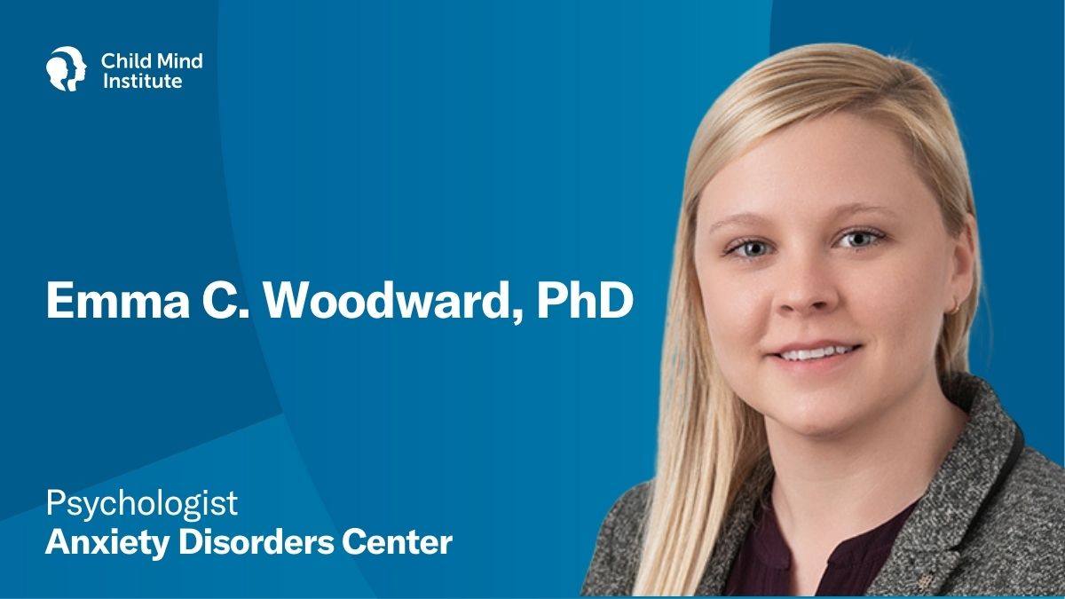Emma C Woodward, PhD - Child Mind Institute