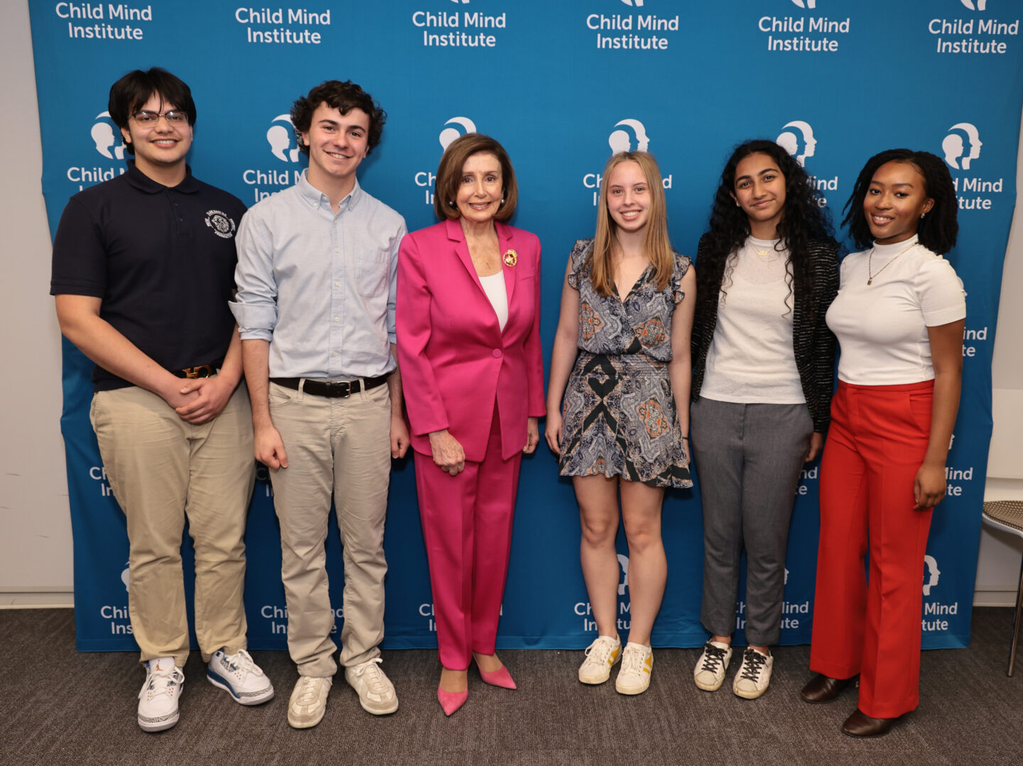 Speaker Emerita Nancy Pelosi Visited the Child Mind Institute this ...